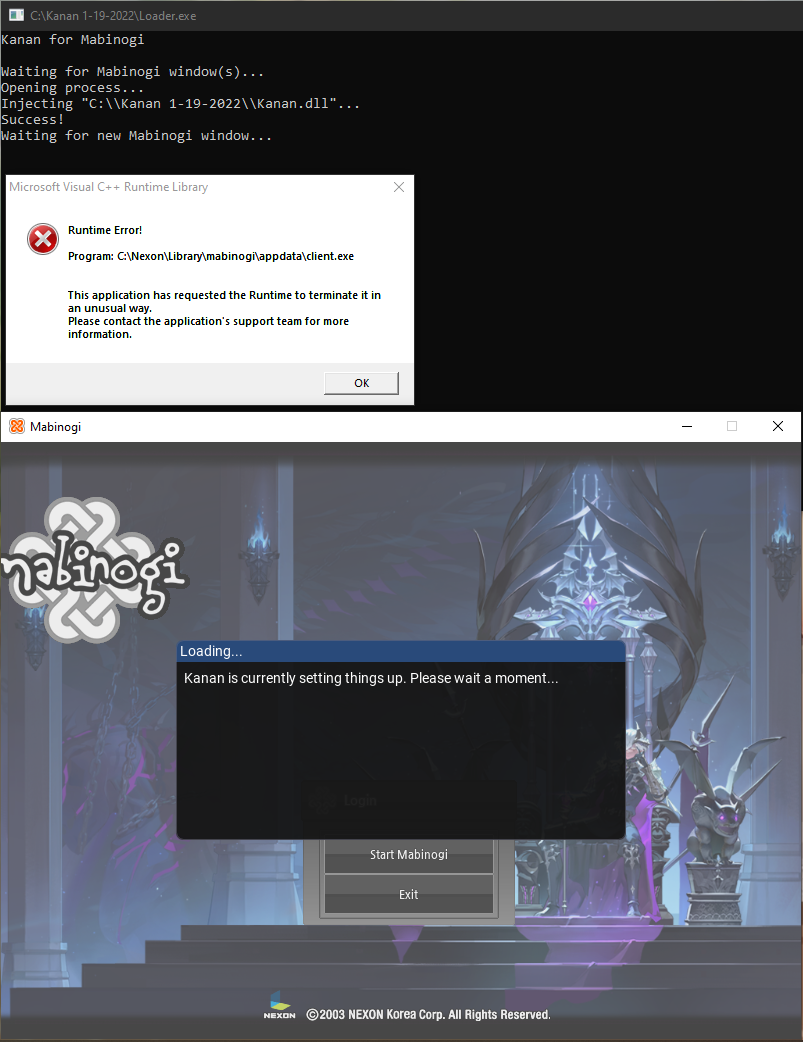 Runtime error? · Issue #214 · cursey/kanan-new · GitHub
