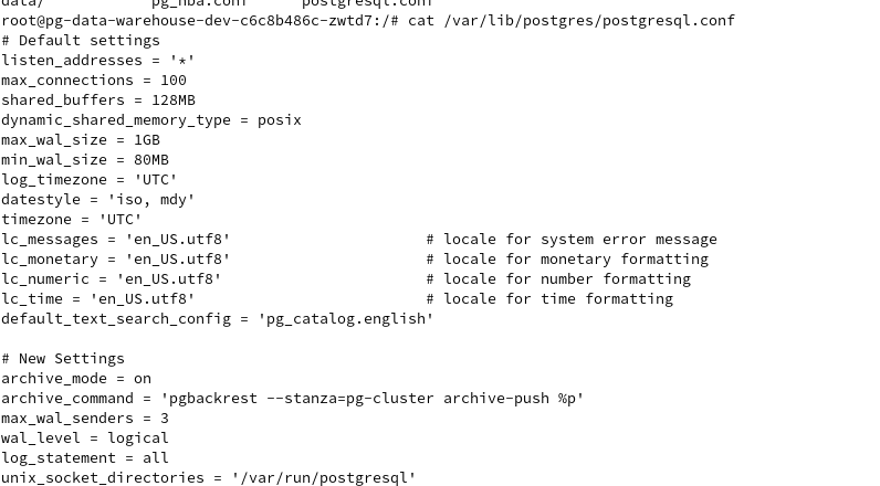 PGBACKREST_* env var not detected · Issue #1985 · pgbackrest/pgbackrest · GitHub