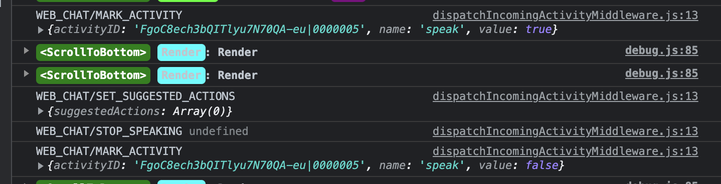 Can't stop bot speech first 1 second by using WEB_CHAT/STOP_SPEAKING · Issue #4126 · microsoft ...