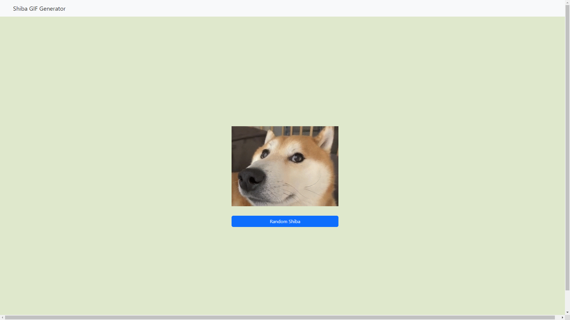 GitHub - broganmurphy1/random-shiba-gif-generator