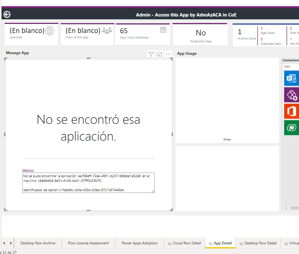[CoE Starter Kit - BUG] PowerBI CDSLegacy Aug2021 - Error in embedded apps · Issue #1016 ...