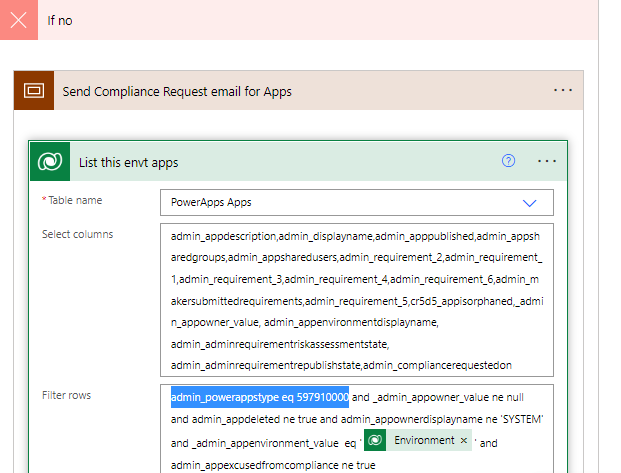 [coe Starter Kit Question] Why Compliance Solution Excludes Model Driven Apps · Issue 3592