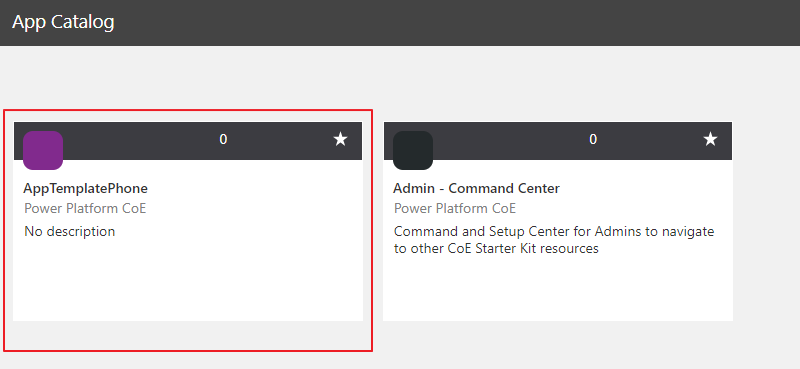 [CoE Starter Kit - BUG] Compliance - App Catalog only shows apps to their owners · Issue #3733 ...