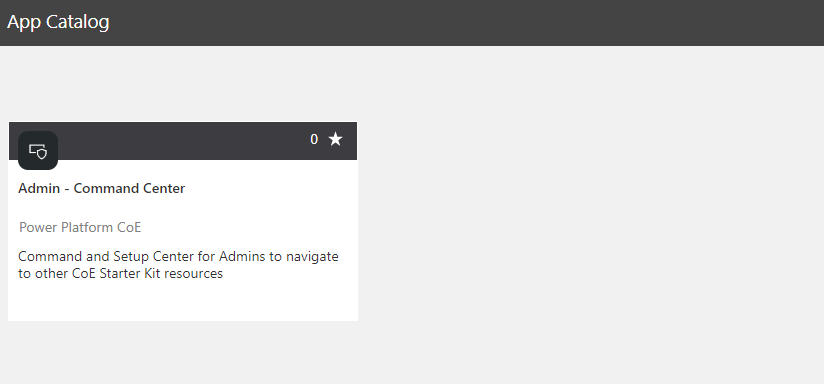 [CoE Starter Kit - BUG] Compliance - App Catalog only shows apps to their owners · Issue #3733 ...