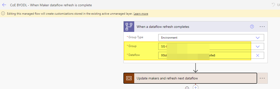 [CoE Starter Kit - BUG] CoE Upgrade Wizard - Error in button "Refresh ...