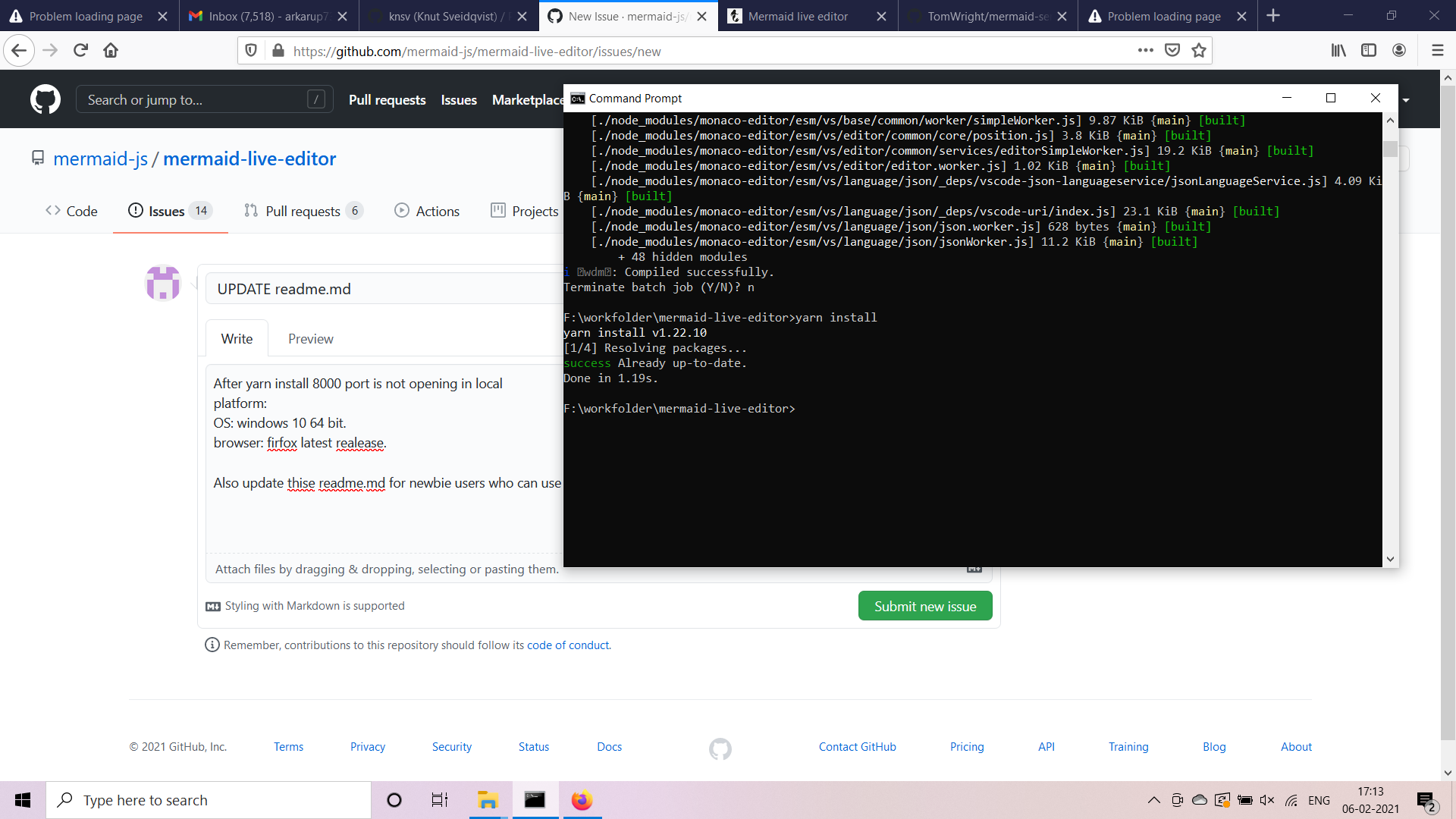 UPDATE readme.md · Issue #107 · mermaid-js/mermaid-live-editor · GitHub