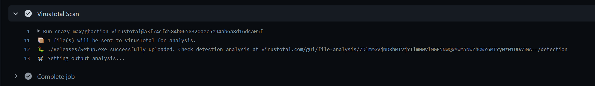 Move virustotal scan to build step cause GitHub logic by Zyian · Pull Request #447 · goatcorp ...