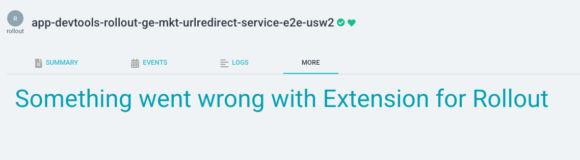 Rollouts Extension Ui More Tab Displays Something Went Wrong With Extension For Rollout 