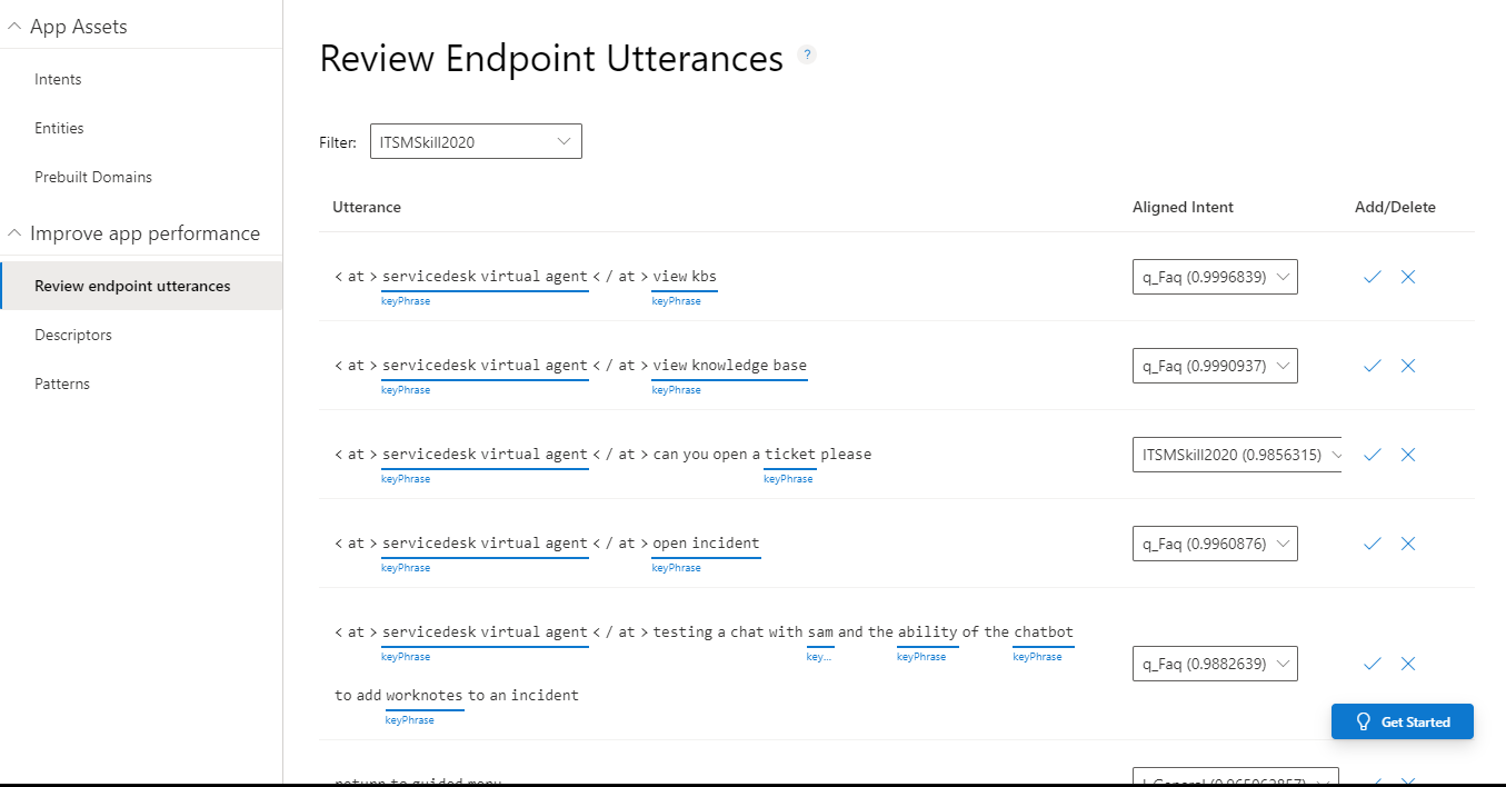 Bot in MS Team chat not accurately using LUIS - appends teams bot ...