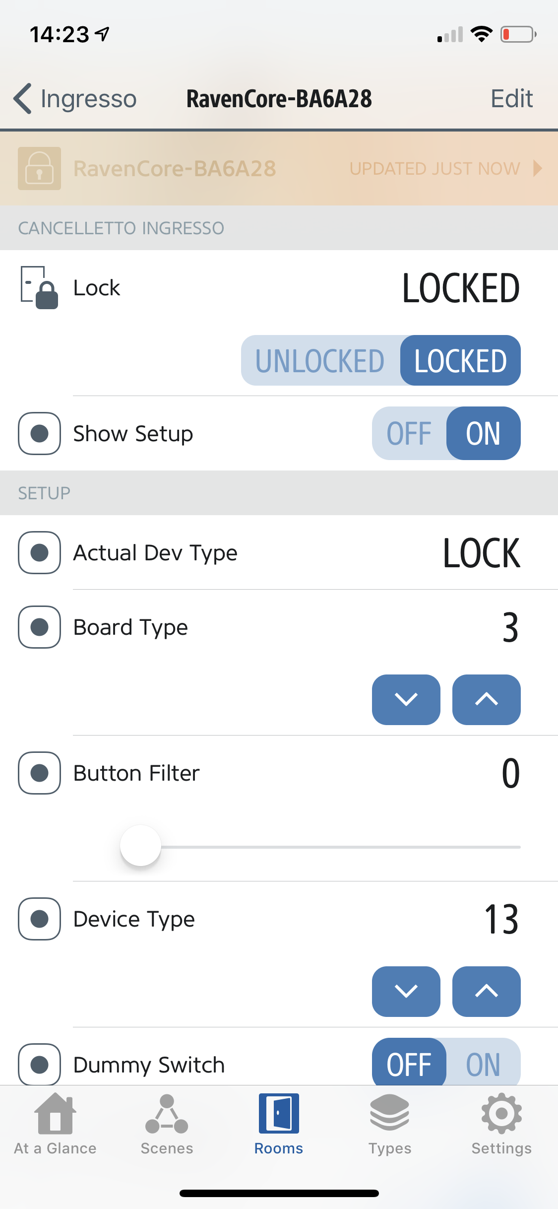 Shelly 1 HAA & lock mechanism · Issue #806 · RavenSystem/esp-homekit ...