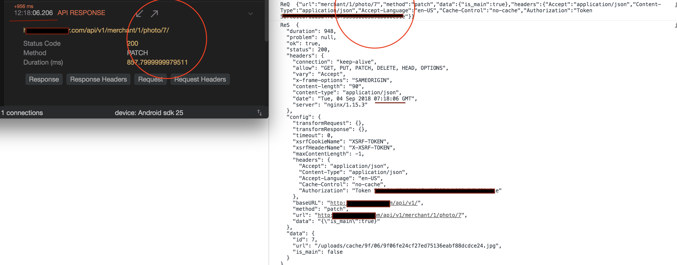 Extra slash "/" at end of request url · Issue #804 · infinitered/reactotron · GitHub