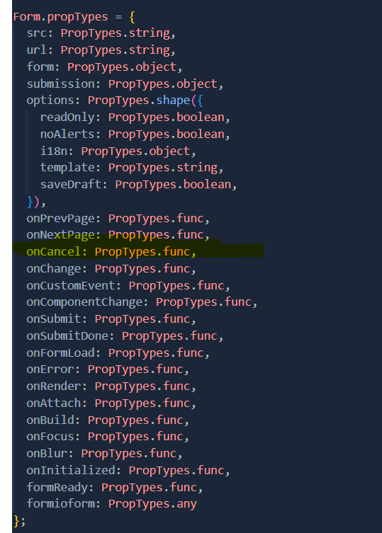 [bug] Oncancel Prop Dosent Work Properly And Its Not Mentioned In The Documentation · Issue 472