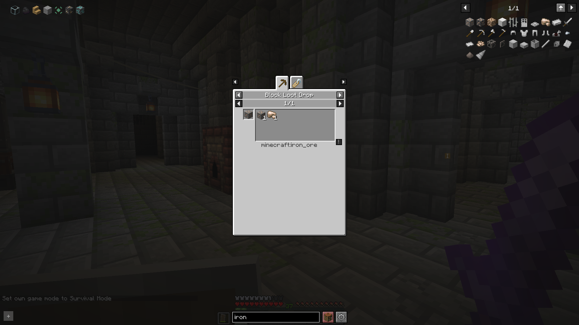 cant view overworld generation on existing worlds · Issue #72 · theorbtwo/RoughlyEnoughResources ...