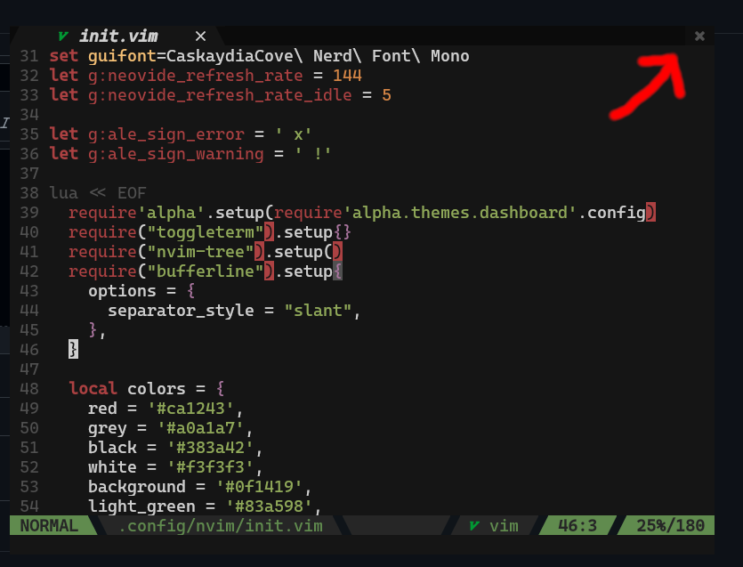 X button does nothing, looks like a close button, how do i make it work ...