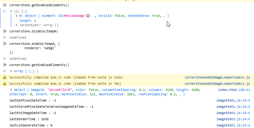 Error: WebGL warning: Requested size was too large... · Issue #140 · cornerstonejs/cornerstone ...