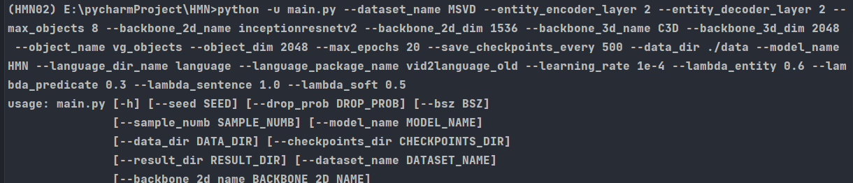 不好意思，想请教一下跑代码的参数上的问题 · Issue #13 · MarcusNerva/HMN · GitHub