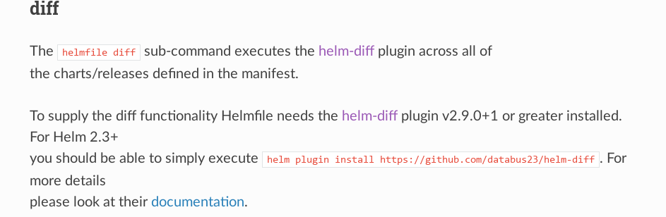 helmfile v0.147 does not work with helm v3.5.4 and "helm diff" plugin v3.1.3 · Issue #496 ...