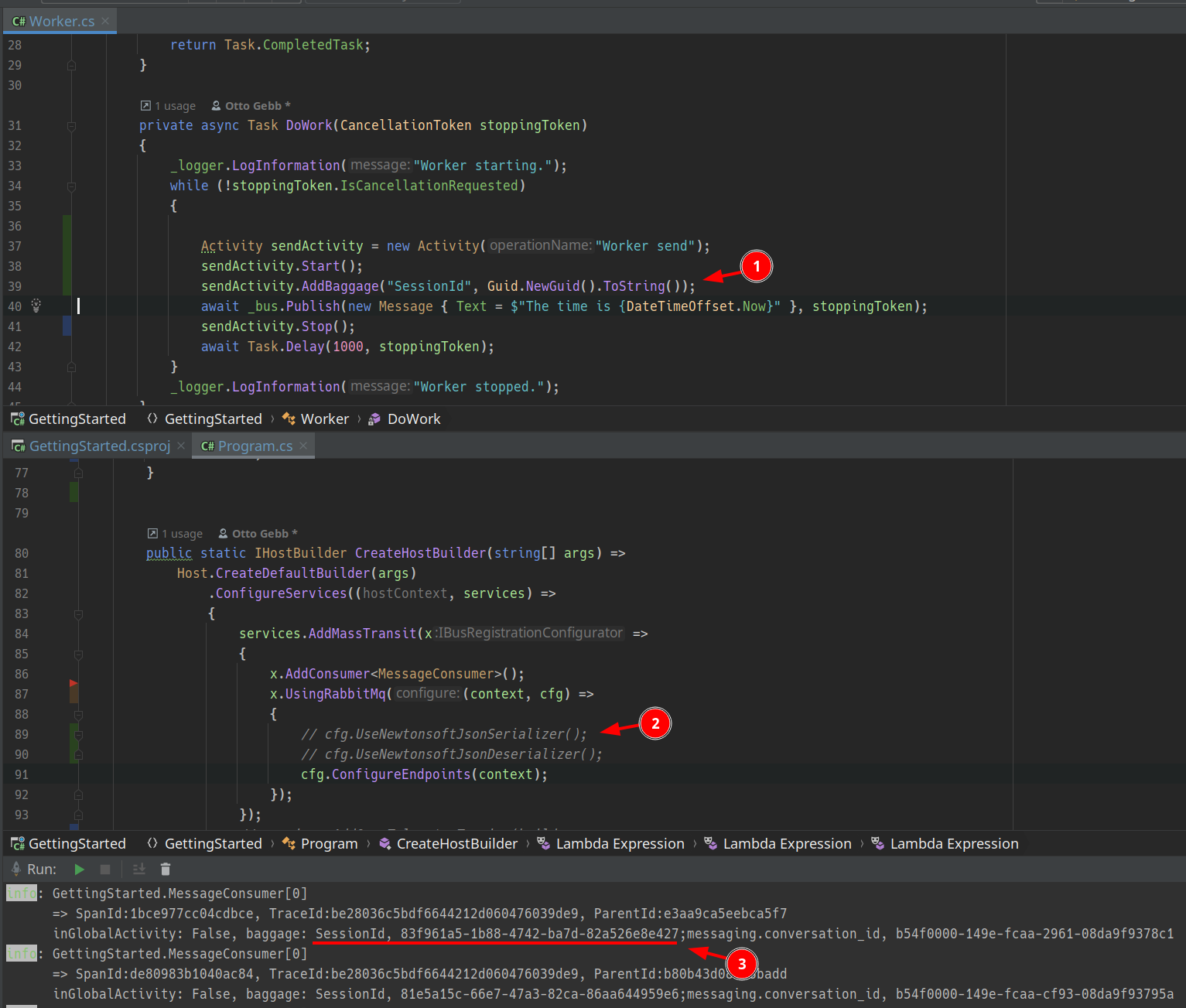 Activity baggage lost with Newtonsoft serializer · Issue #3715 · MassTransit/MassTransit · GitHub