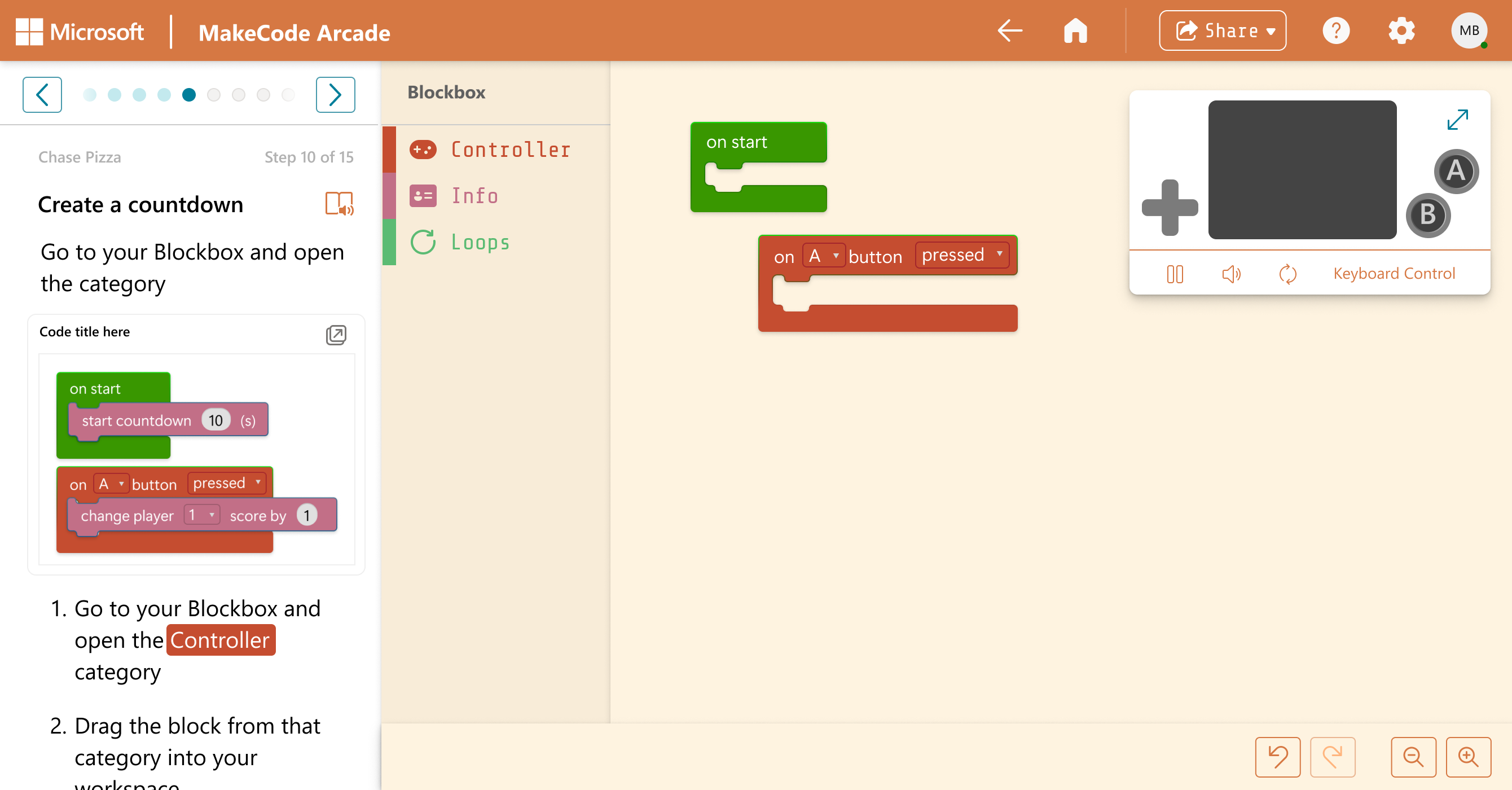 Tutorial Pane - inline block images too long · Issue #4970 · microsoft/pxt-arcade · GitHub