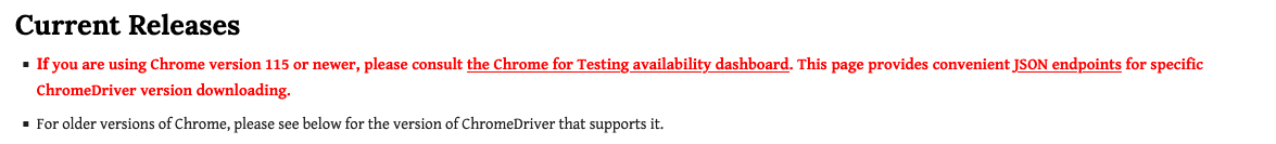 Chrome 116.0.5845.96 fails to start on Linux · Issue #1098 · bonigarcia/webdrivermanager · GitHub
