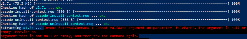 vscode@1.39.0: decompress error · Issue #2957 · ScoopInstaller/Extras · GitHub