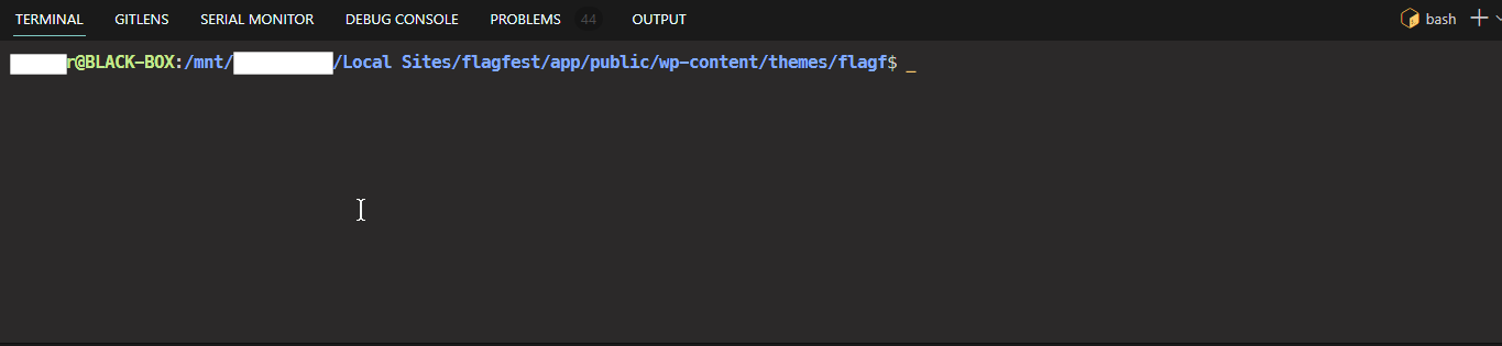 git bash terminal is acting wierd in vscode · Issue #184719 · microsoft/vscode · GitHub
