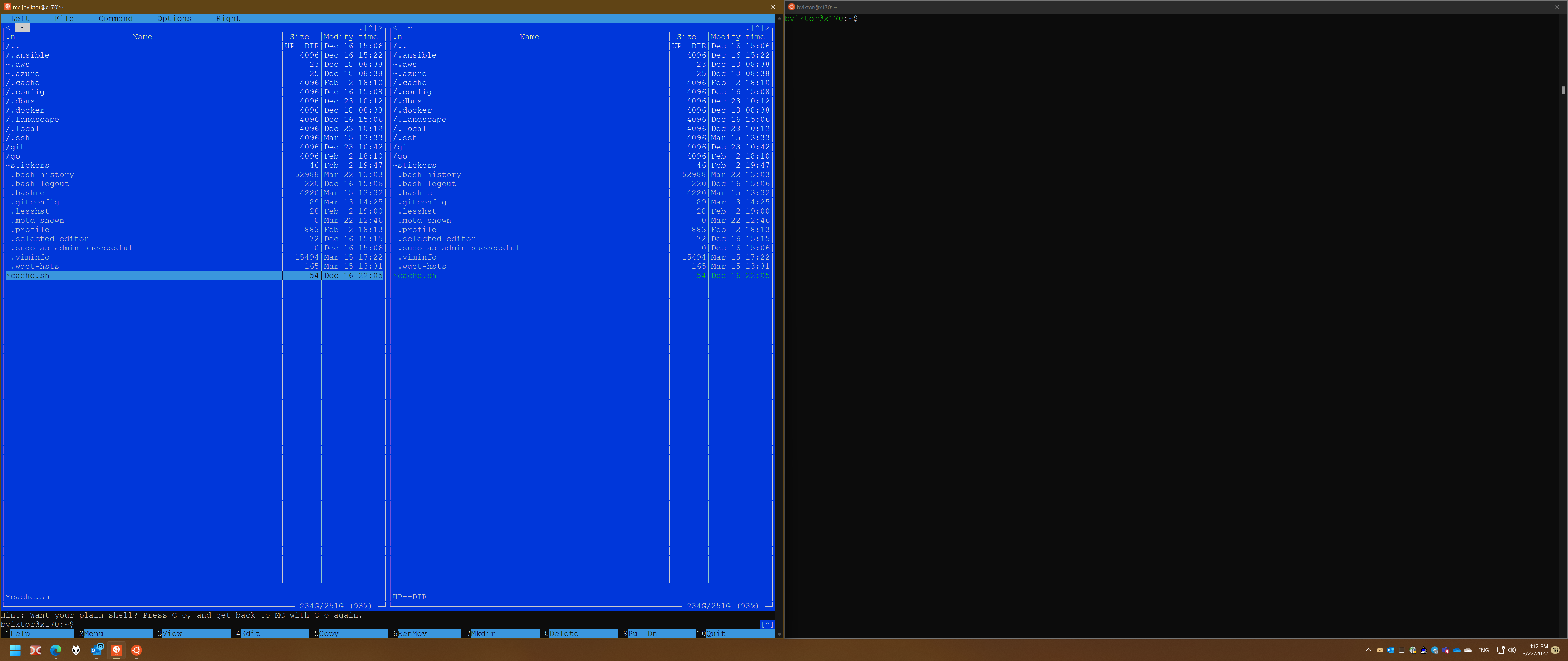 Window size off after using MC's mcedit or subshell · Issue #8178 ...