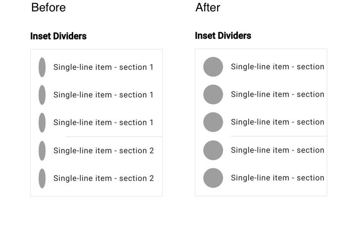 List: List item start detail avatar seems crushed on mobile · Issue #814 · material-components ...