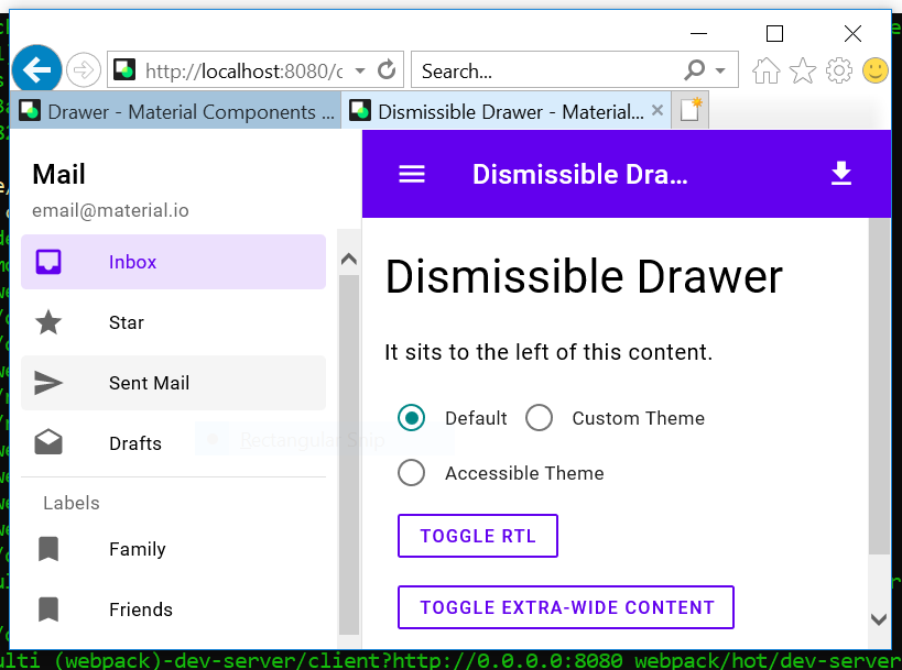feat(drawer): Update to dismissible drawer foundation by abhiomkar ...