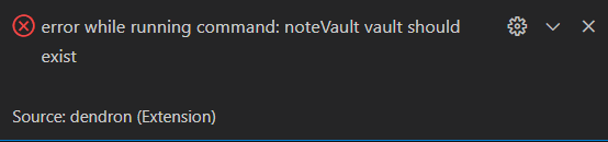 error while running command: noteVault vault should exist · Issue #1630 · dendronhq/dendron · GitHub