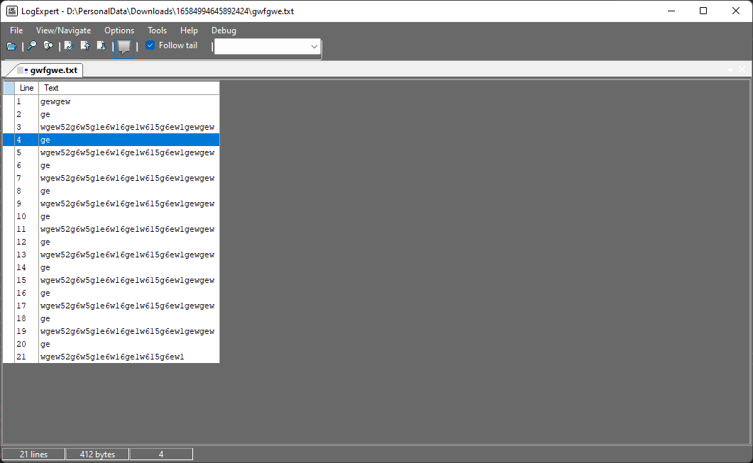 Feature Request: Dark Theme · Issue #100 · LogExperts/LogExpert · GitHub