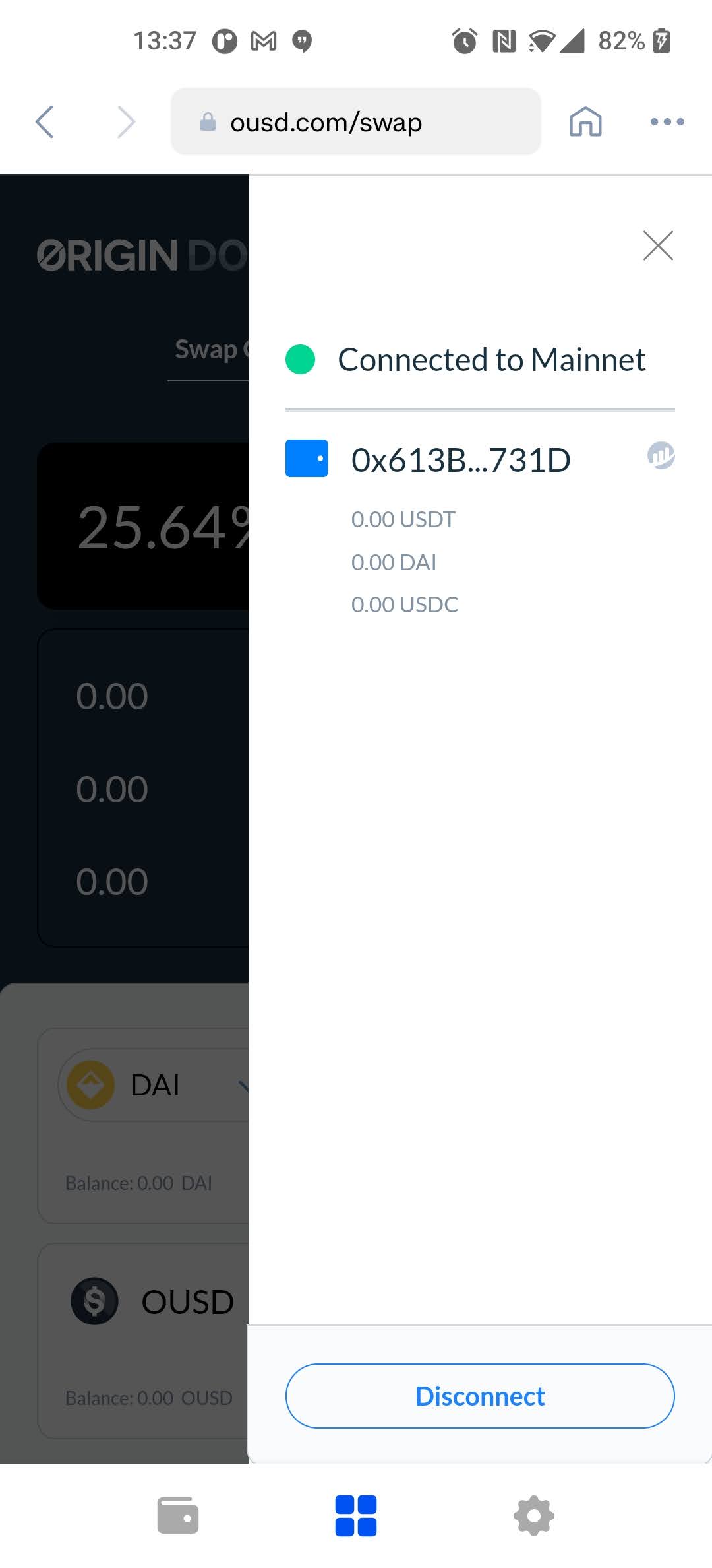 added coinbase wallet option by calvintoes · Pull Request #838 · OriginProtocol/origin-dollar ...