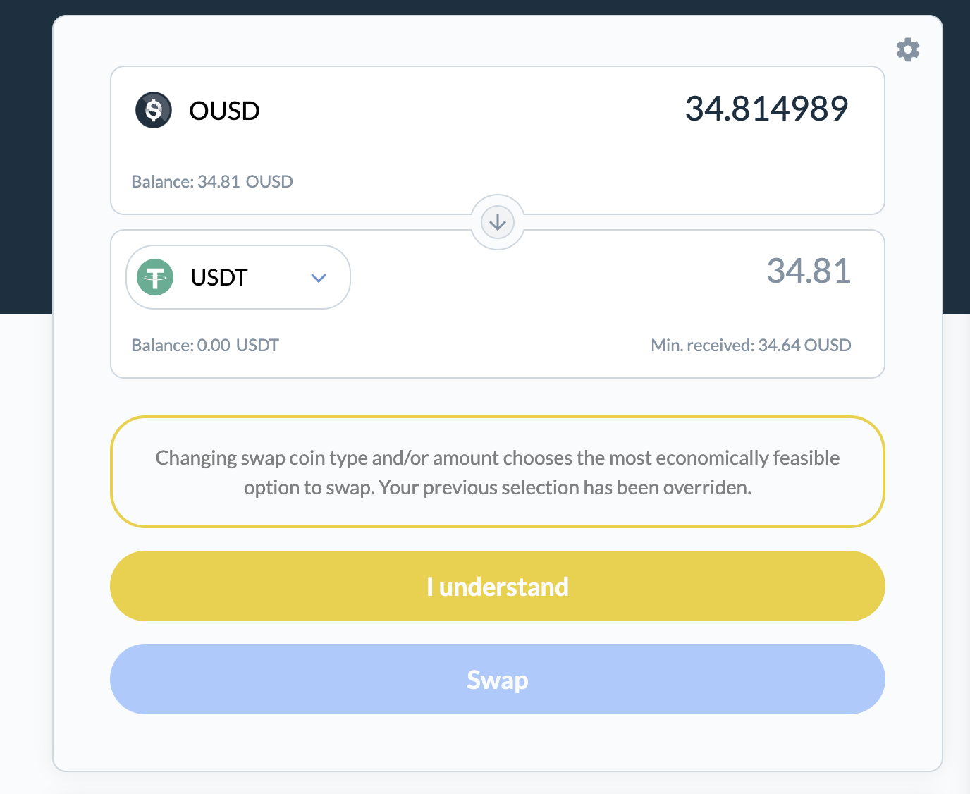 Consider prompting the user when contract override is abandoned · Issue #961 · OriginProtocol ...
