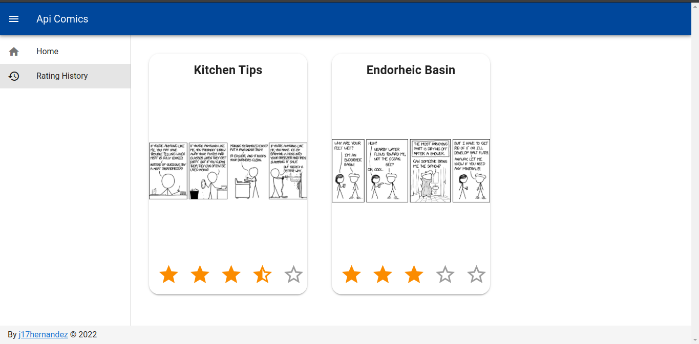 GitHub - j17hernandez/xkcd-challenge: Proyecto Desarrollado en Vue Js ...
