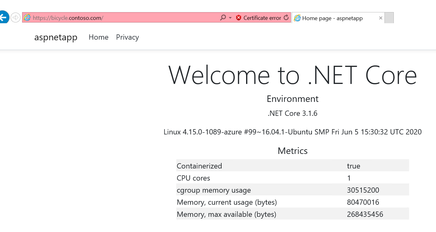 Unable to Access Application · Issue #20 · mspnp/aks-baseline · GitHub