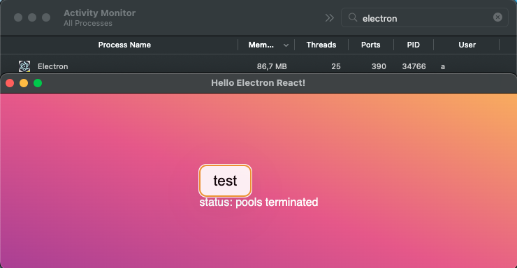 Memory Leak After Building Native Dependencies · Issue 3299 · Electron React Boilerplate
