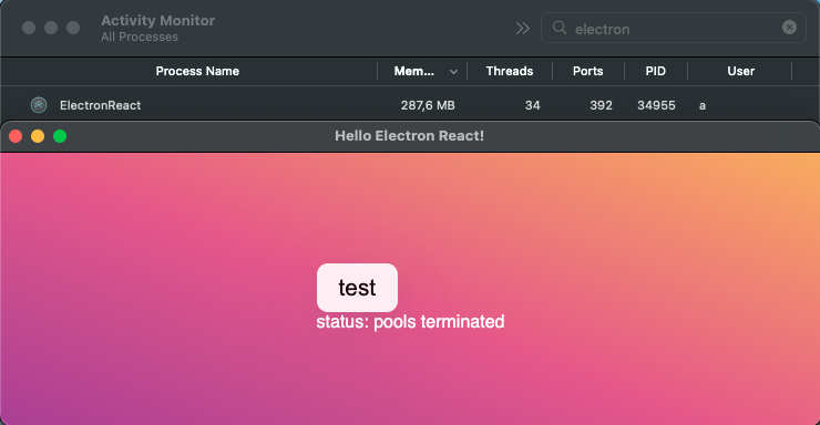 Memory Leak After Building Native Dependencies · Issue 3299 · Electron React Boilerplate 