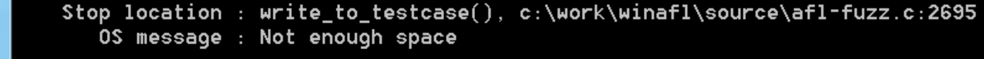 WinAFL crash with incorrect target_offset but ddrun run fine. · Issue #245 · googleprojectzero ...
