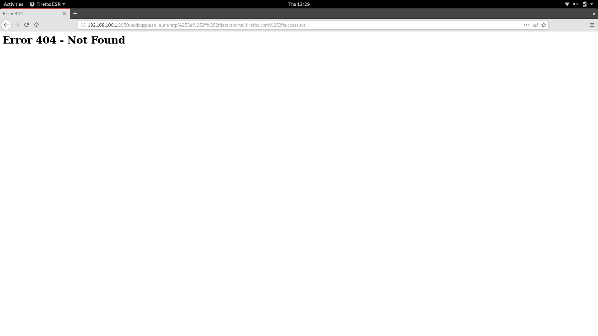 Redirect-Error after authentication - Error 404 Not Found · Issue #513 · nodogsplash/nodogsplash ...