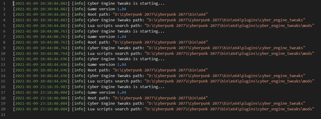 Console doesn't appear when i press the key · Issue #395 · maximegmd/CyberEngineTweaks · GitHub