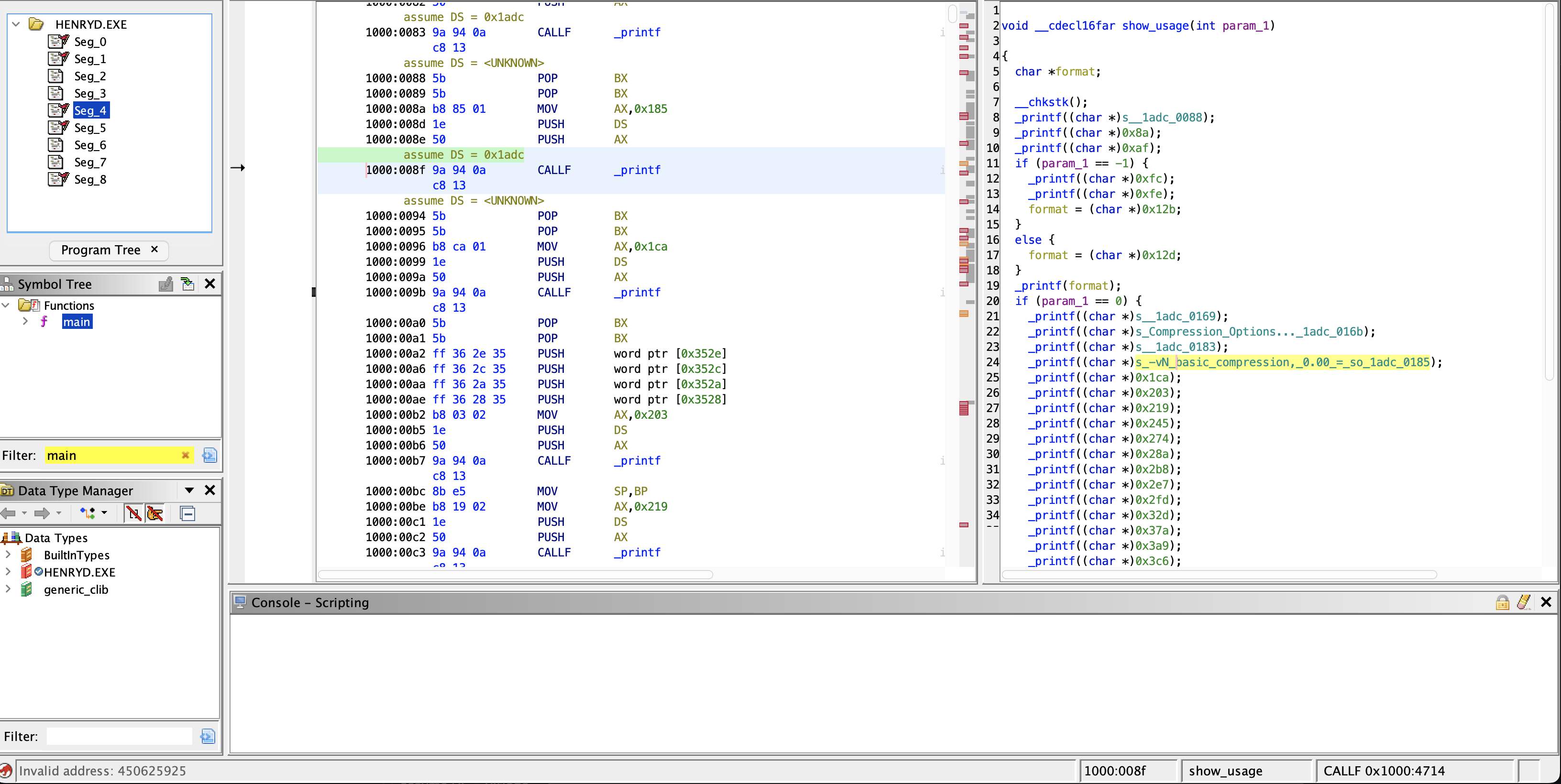 display strings in the decompiler window? · Issue #4865 · NationalSecurityAgency/ghidra · GitHub