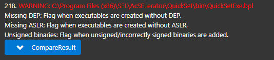 In Use files are getting labeled as missing DEP/ASLR/SIGN related flags · Issue #696 · microsoft ...