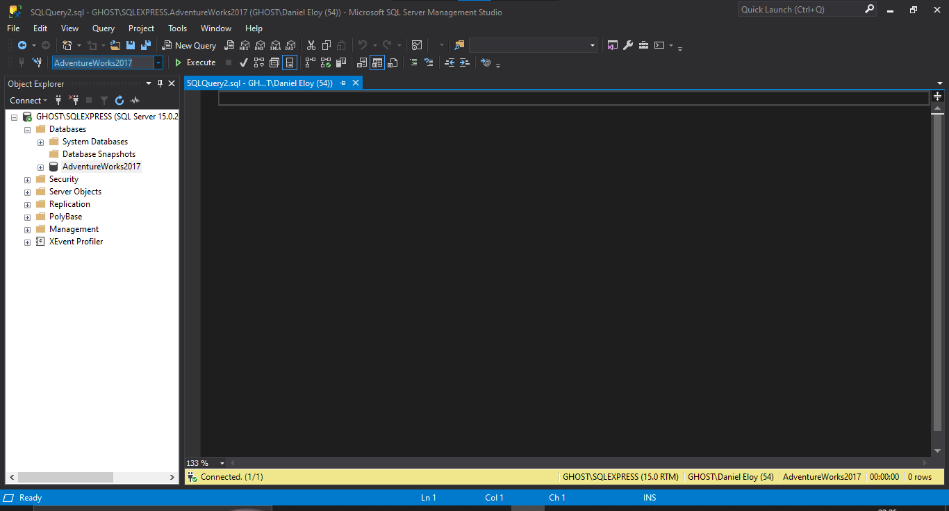 GitHub - DanielEloy/TemaEscuroSQL: Como habilitar o tema escuro