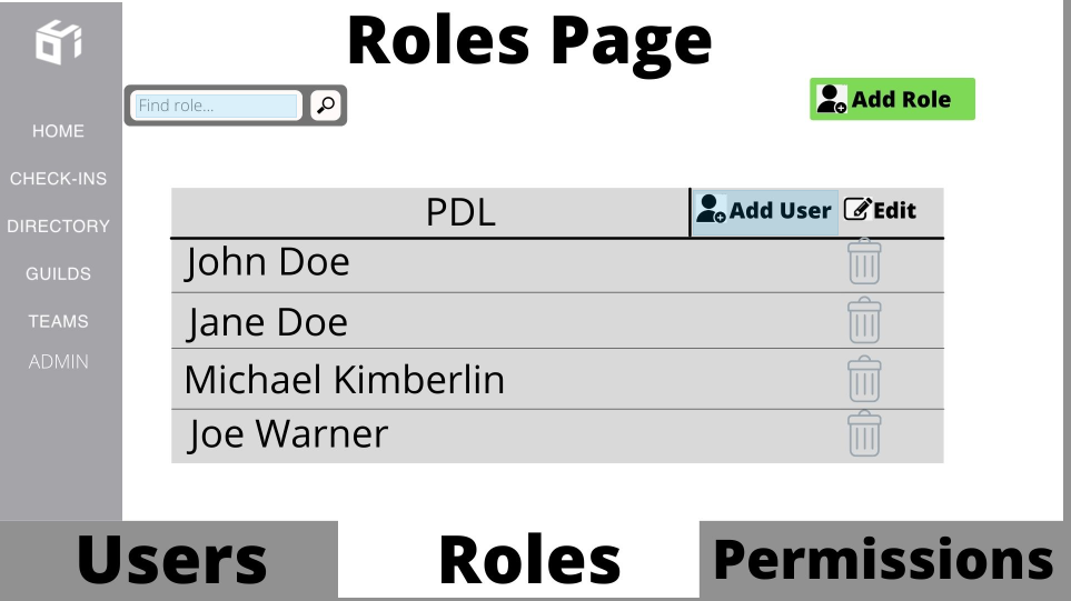 FE : create a role component (M) · Issue #1139 · objectcomputing/check-ins · GitHub