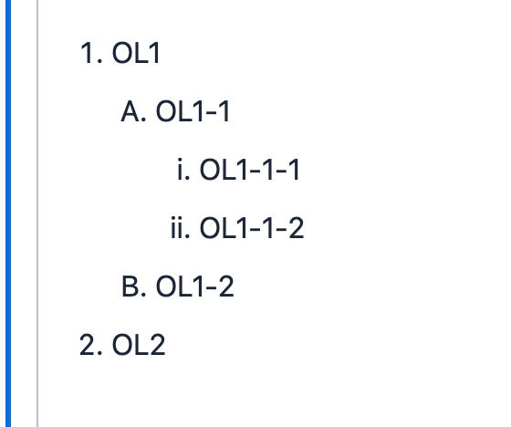 Nested ordered list data structure wrong causing wrong number indeces · Issue #992 · payloadcms ...
