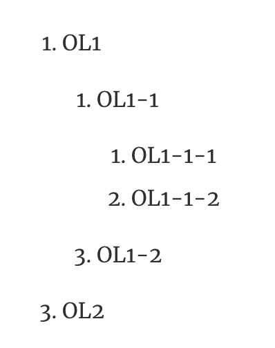Nested ordered list data structure wrong causing wrong number indeces · Issue #992 · payloadcms ...
