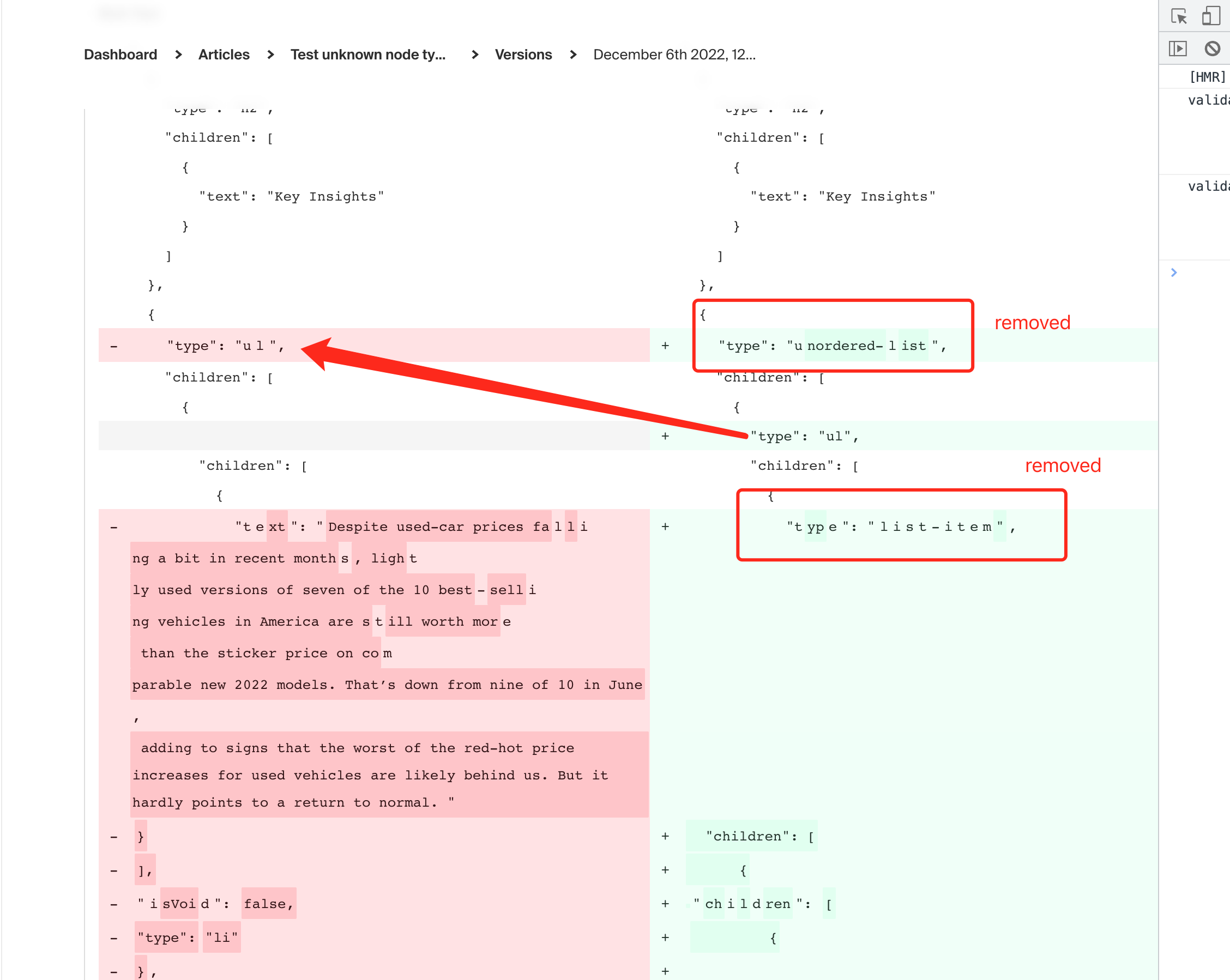 RichText editor broken after fixing some formats in beforeValidate hook · Issue #1600 ...