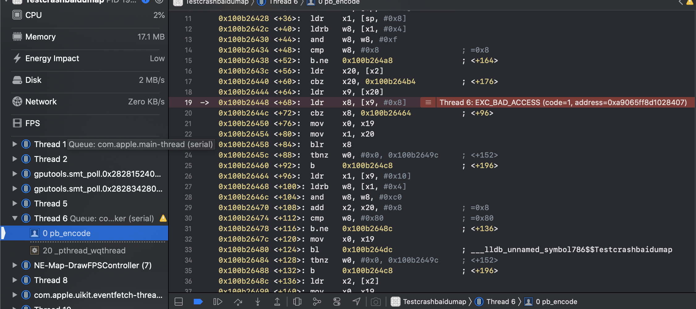 Ios App Crash When Using Baidumap With Firebaseanalytics · Issue 8505 · Firebasefirebase Ios