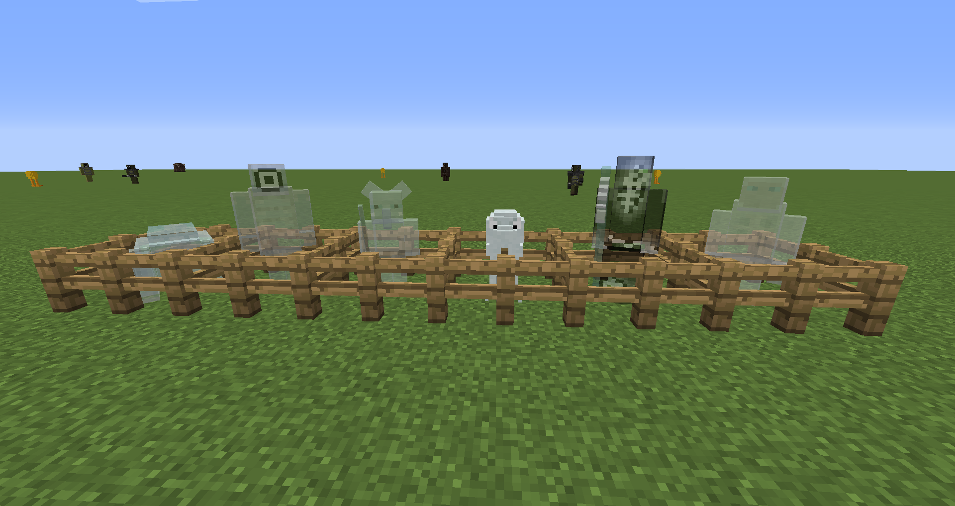 Ghostly Charger is not semi-transparent like it's supposed to be ...