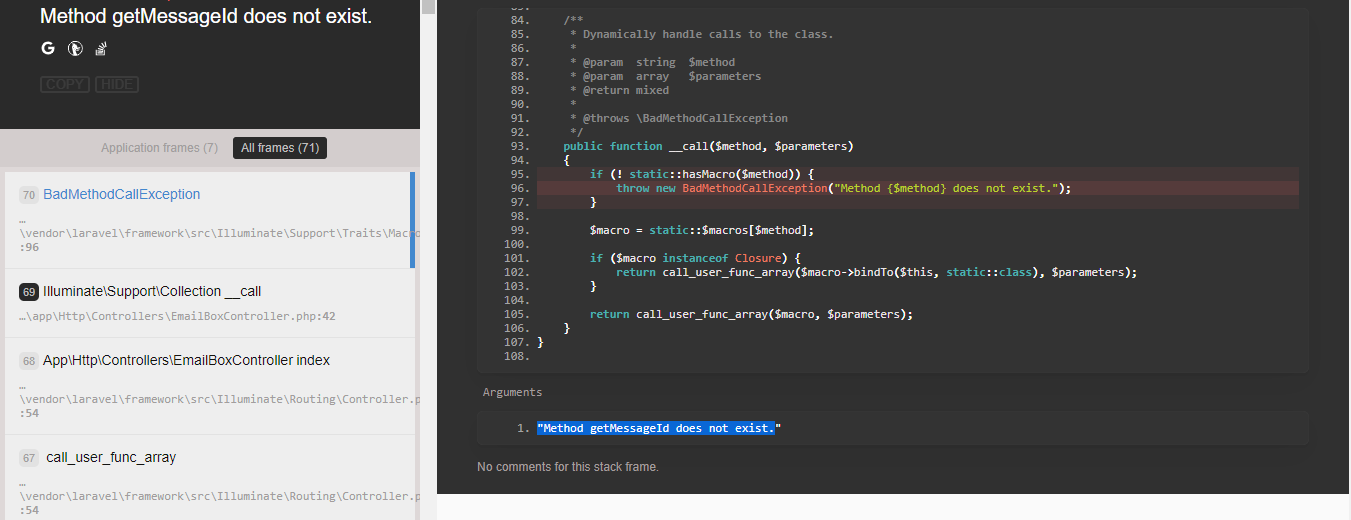 Method getMessageId does not exist · Issue #370 · Webklex/laravel-imap · GitHub